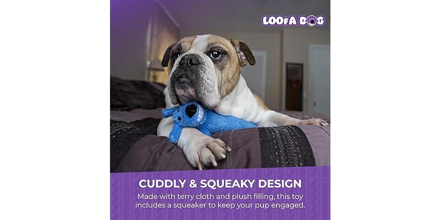 Multipet Loofa Dog Toy 24"