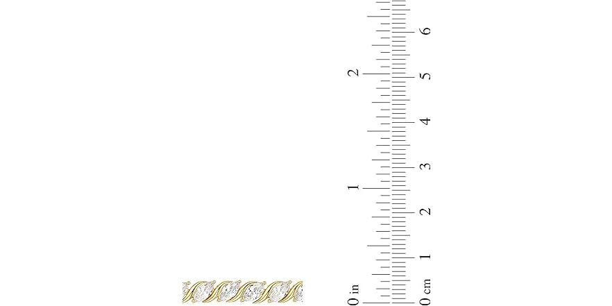 Amazon Essentials Cubic Zirconia Wave Necklace