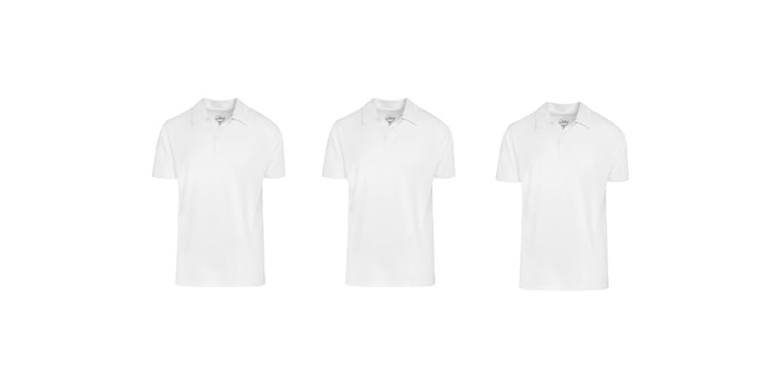 True Classic Polo Shirts for Men 3 Pack