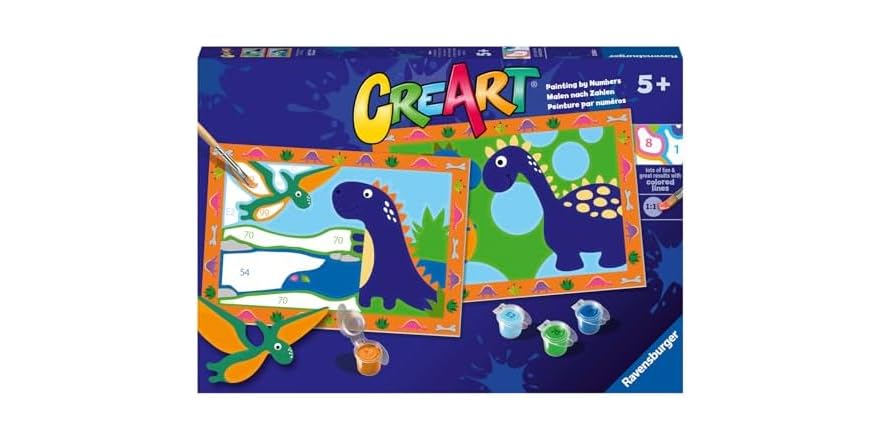 Ravensburger Land of The Dinosaurs Paint by Numbers