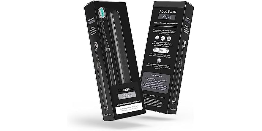 Aquasonic Icon Power Toothbrush