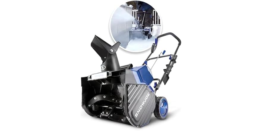 Snow Joe 48-Volt Snow Blower Bundle
