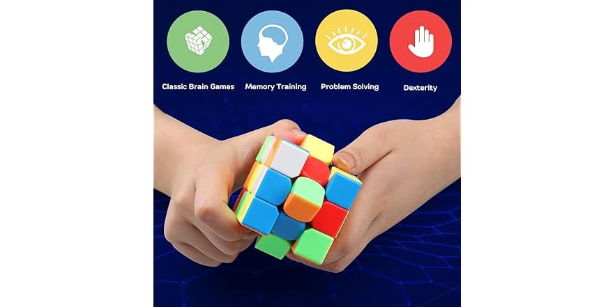 STEAM Life 8 Pack Speed Cube Set