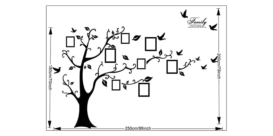 Memory Tree Wall Sticker