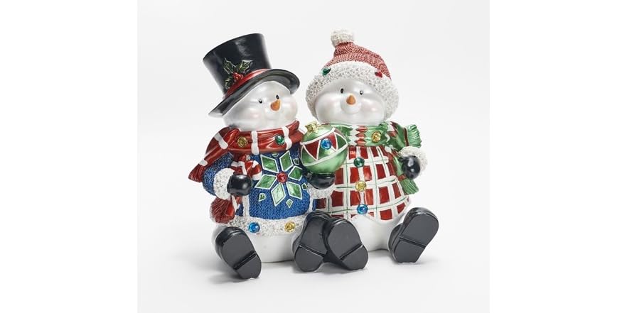 Kringle Express LED Holiday Sitting Friends