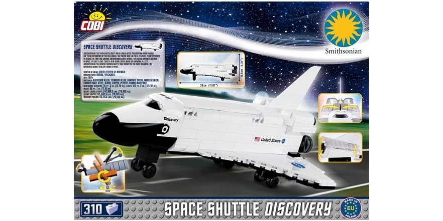 COBI Smithsonian Space Shuttle Discovery
