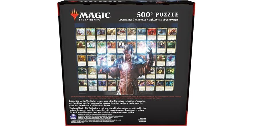 Legendary Creatures 500 Piece Puzzle