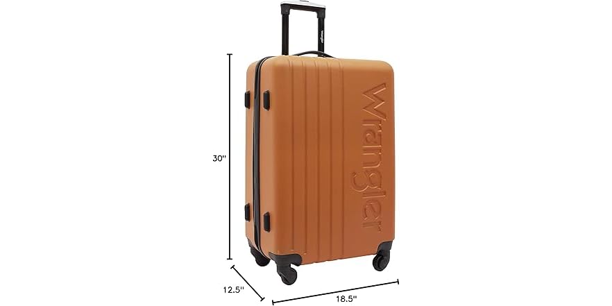 Wrangler Quest Luggage Set, Maple Autumn