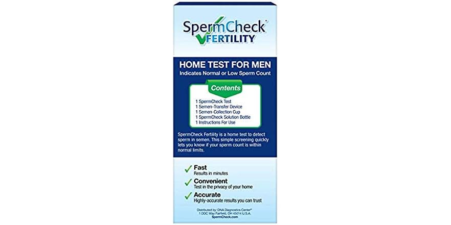 Spermcheck Fertility Home Test Kit