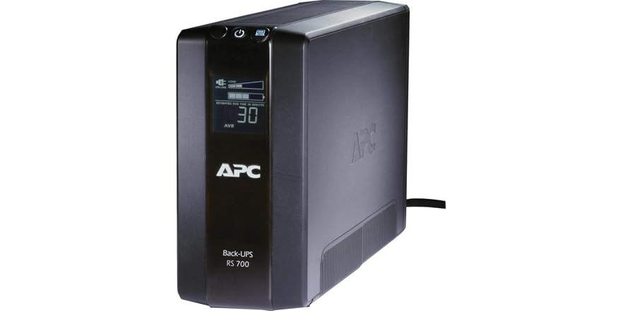 APC Back-UPS Pro 700VA UPS Battery Backup & Surge Protector (BR700G)