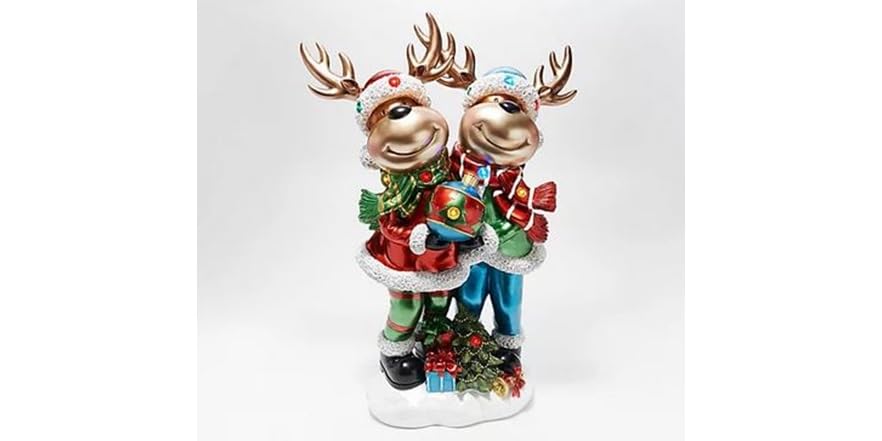 Kringle Express 22" Resin Reindeer In/Outdoor