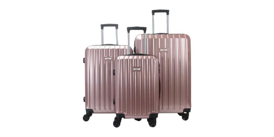 Doris ABS Hard Shell 3-Piece Luggage Set