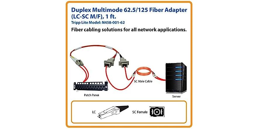 Tripp Lite Duplex Multimode Adapter