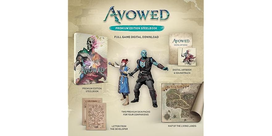 Avowed Premium Edition SteelBook (Code in Box)