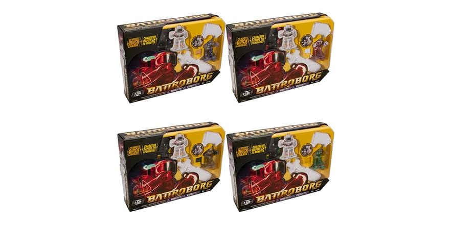 4-Pack of Battroborg Robots