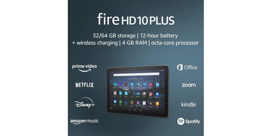 Fire HD 10 Plus Tablet (2021 Release)