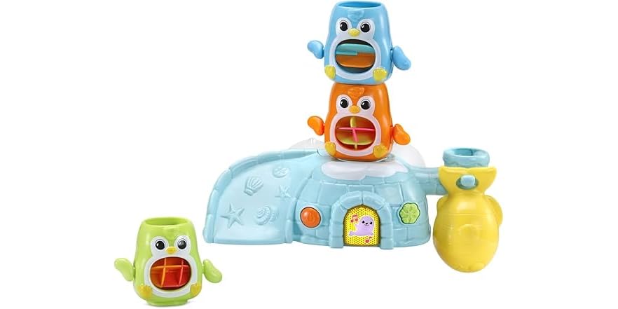 VTech Splash and Whirl Playtime Penguins Bath Toy
