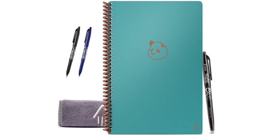 Rocketbook Panda Planner with 2 Extra Pens