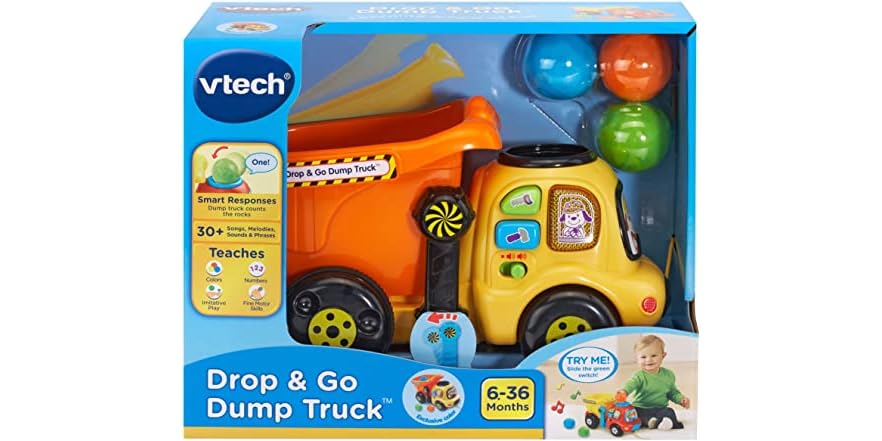 VTech Drop and Go Dump Truck