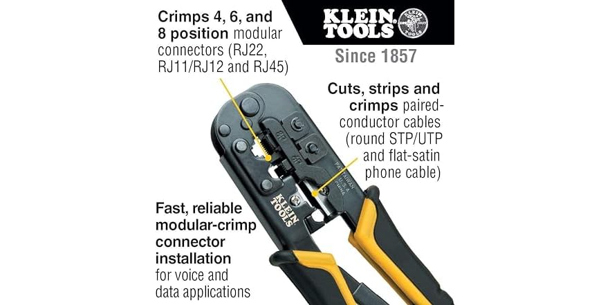 Klein Tools Modular Crimper/Stripper