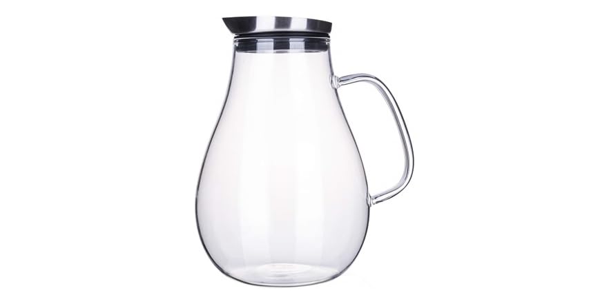 SUSTEAS 2-Liter Glass Pitcher