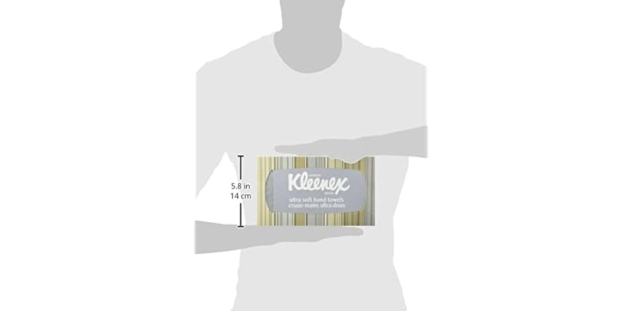 Kleenex Hand Towels 1 Individual Box of 70 Sheets