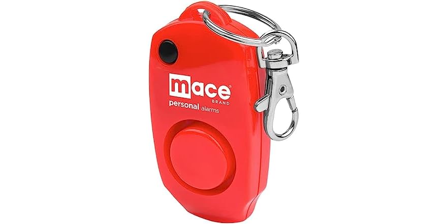 Mace Brand Personal Alarm Keychain (Red)