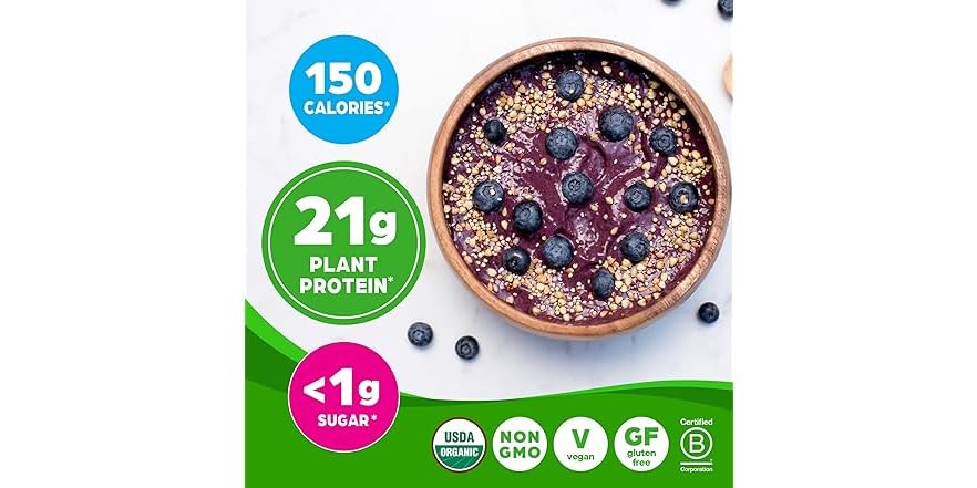 Orgain Organic Vegan Protein Powder Vanilla Bean