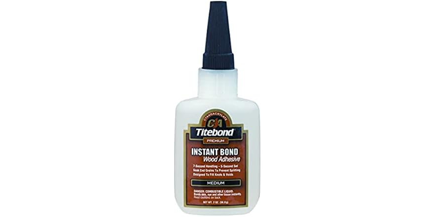 Titebond Instant Bond Wood Adhesive, 4 oz
