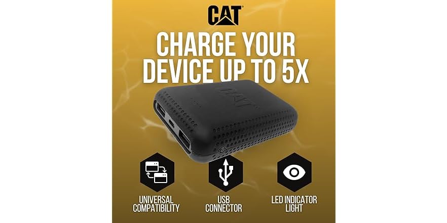 Cat Portable Battery Pack Charger