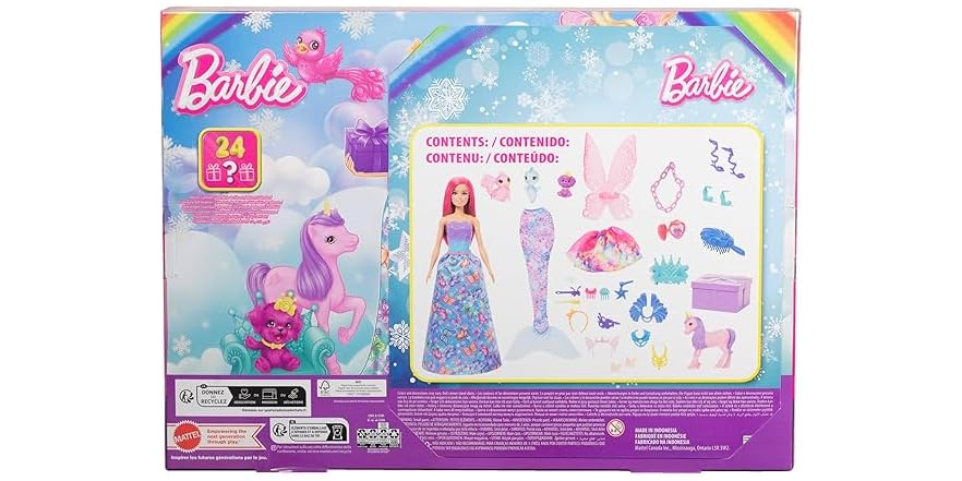 Barbie Advent Calendar 24pc