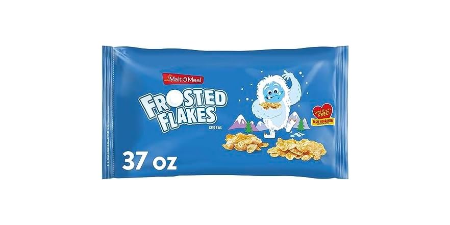 Malt-O-Meal Frosted Flakes 37 OZ Resealable Bag