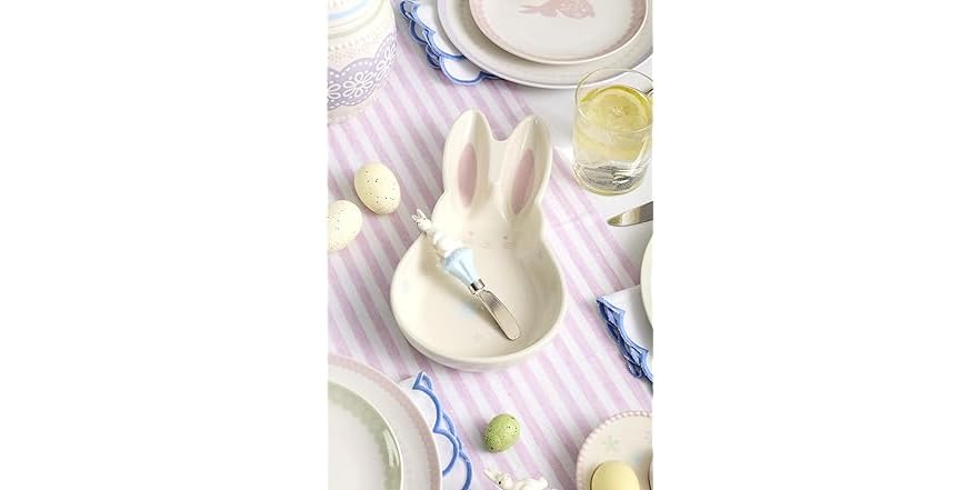 Oneida 898200 Bunny Hop 4-Piece Cheese Spreader Set