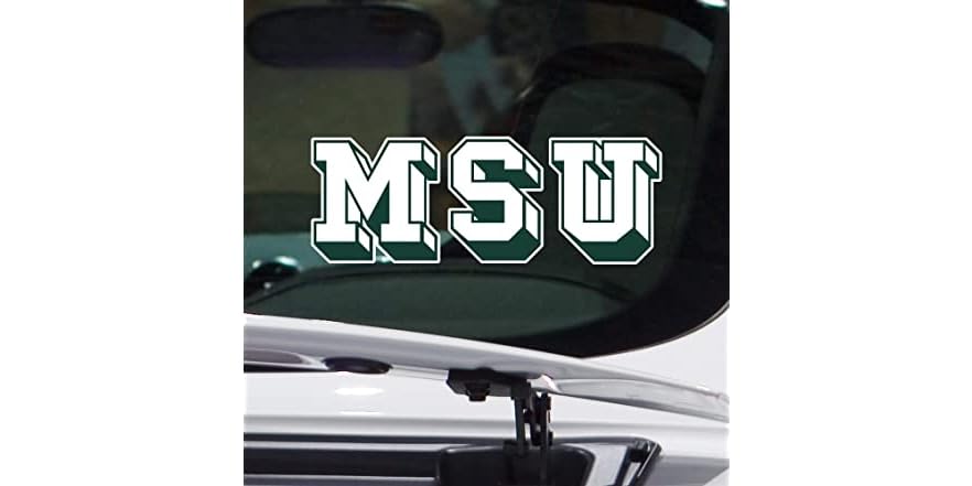 Michigan State Car Window Sticker