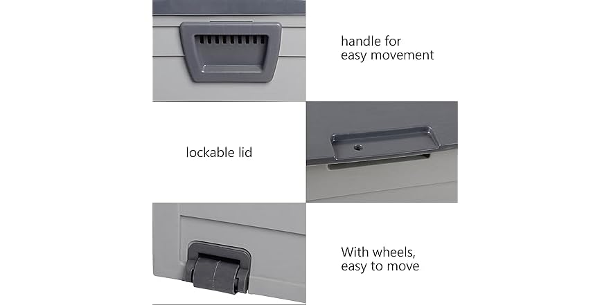 Element Ace 75 Gallon Patio Deck Box