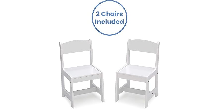 Delta Kids Wood Table and Chair Set