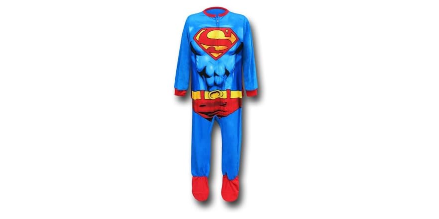 Kids Superman Sleeper w/Cape (4/5-8)