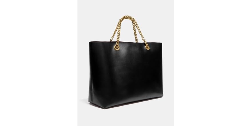 Coach Signature Chain Central Tote