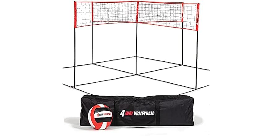EastPoint Sports 4-Way Volleyball Set