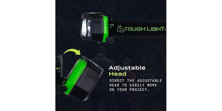Tough Light LED Headlamp, Rechargeable