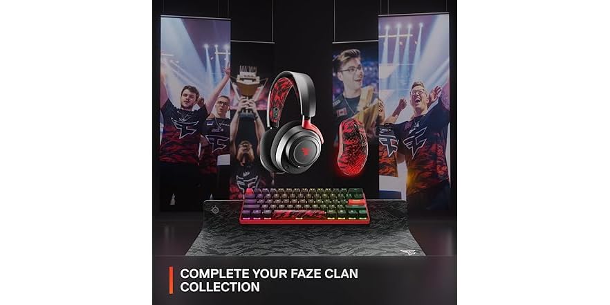 (NEW) SteelSeries Aerox 3 Wireless: Faze Clan Edition - Holey RGB ...