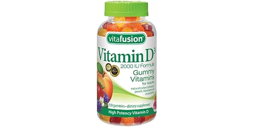 Vitafusion Vitamin D Gumm Size 150ct
