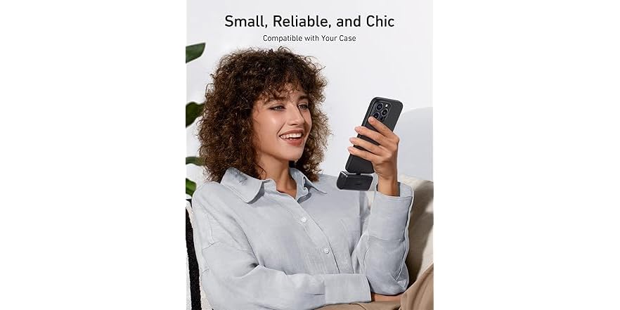 (1 or 2 PACK) Anker Nano 5,000mAh Power Bank with Built-in Lightning ...