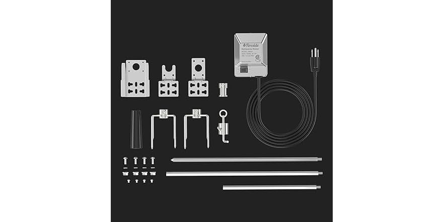 TURBRO Fireside RK45 Rotisserie Kit