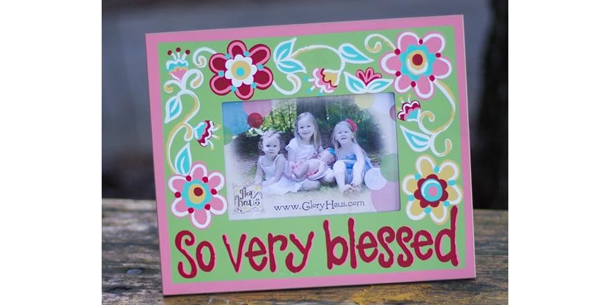 So Very Blessed Frame 5x7 Insert