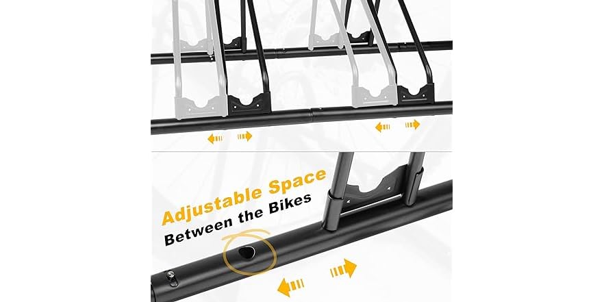 CyclingDeal Parking Rack Stand for 2 Bikes