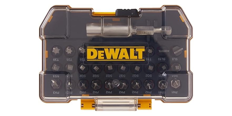 DEWALT DWAX100 Screwdriving Set, 31-Piece