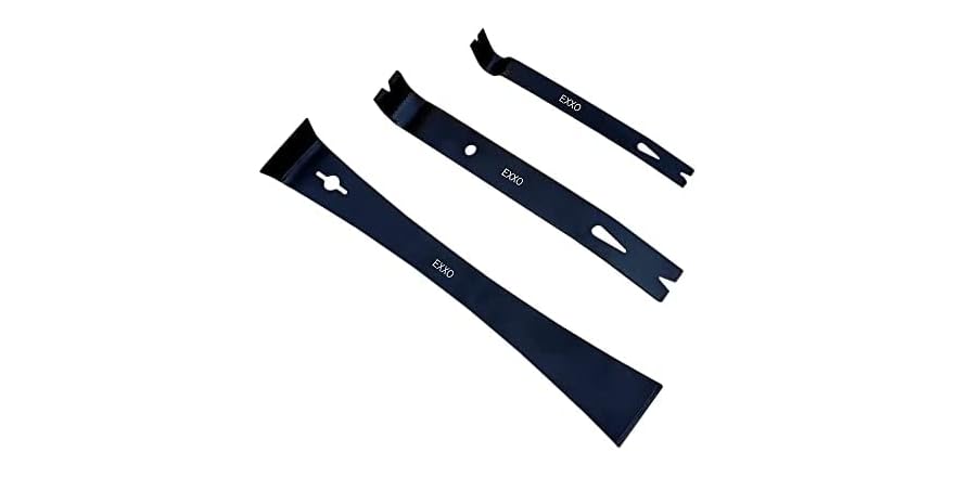 EXXO 7429 3pc Pry Bar Scraper Set