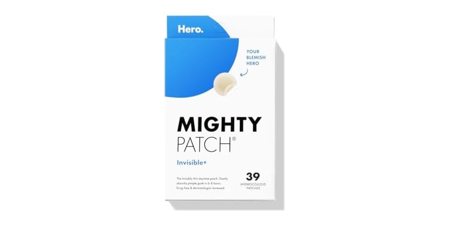 3PK Mighty Patch™ Invisible+ (24 Medium & 15 Small)