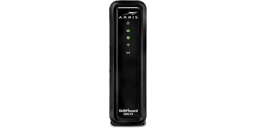 ARRIS SURFboard SBG10-RB Cable Modem & Router